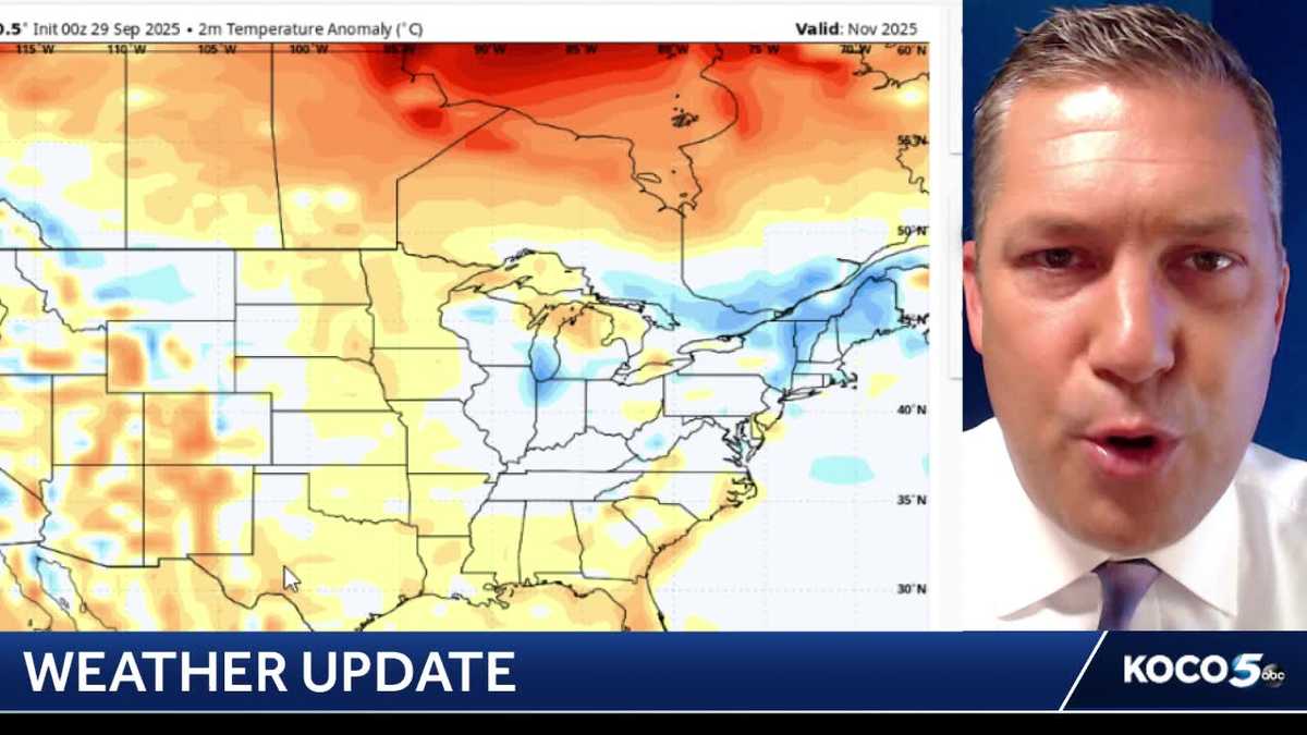 Update: Newest fall temperature outlook
