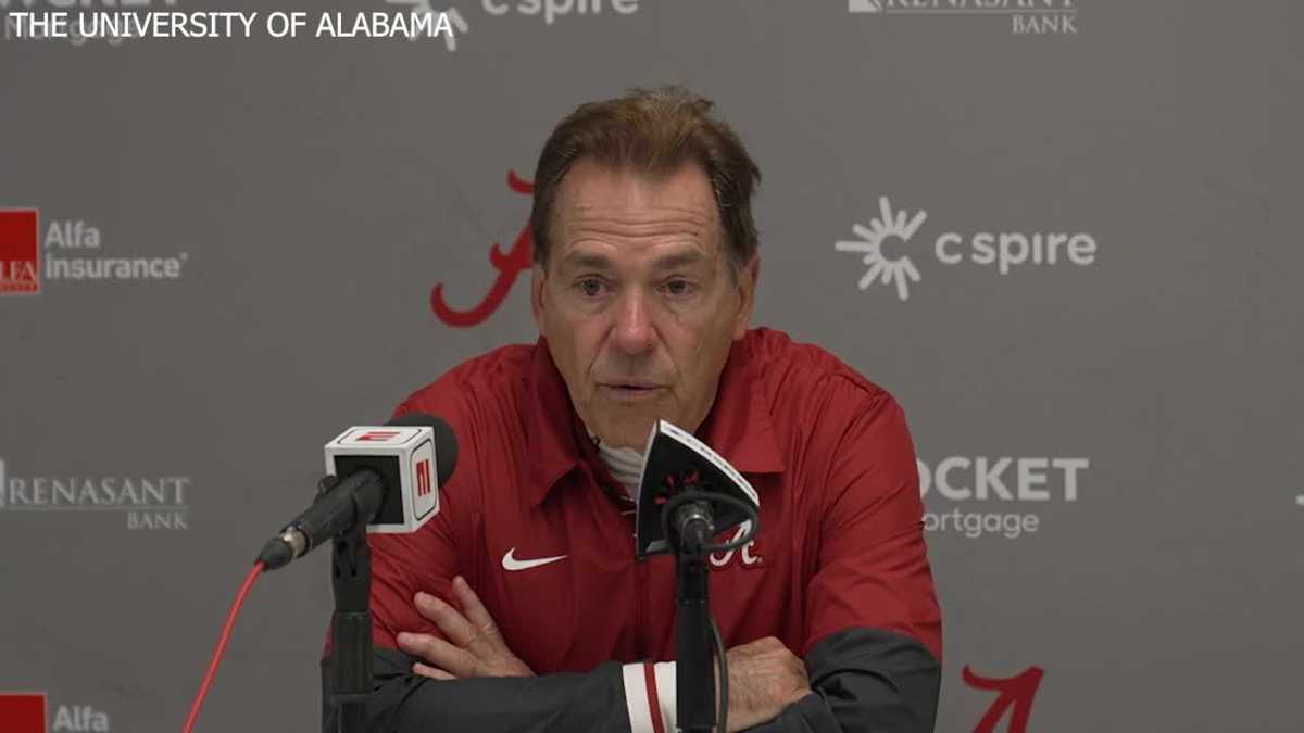 Nick Saban on Alabama's victory over Kentucky, winning the SEC West