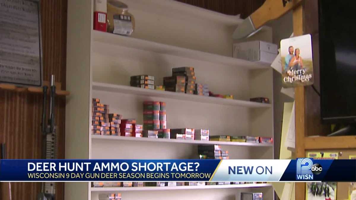 Hunters face ammunition shortage as gun deer hunting season begins Hunters face ammunition shortage as gun deer hunting season begins