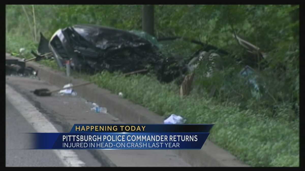 Pittsburgh police commander returns to work