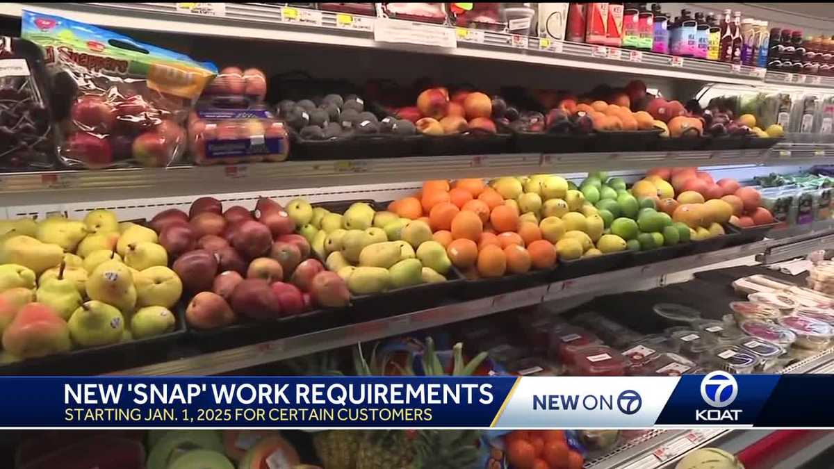 New SNAP work requirements for certain groups in NM