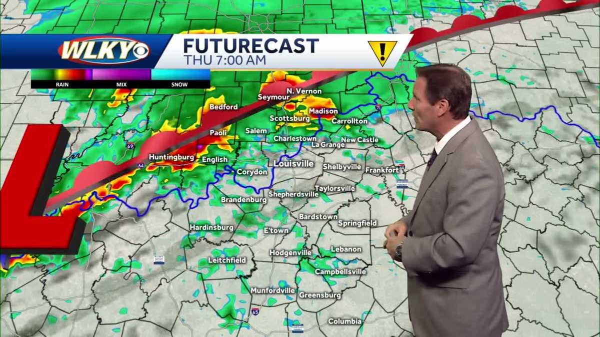 Impact weather on Thursday