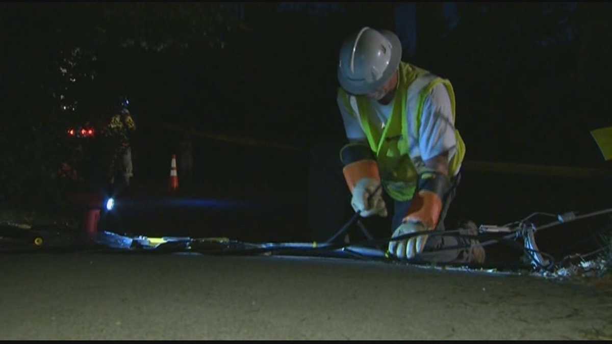 Power lines overheat as temps rise