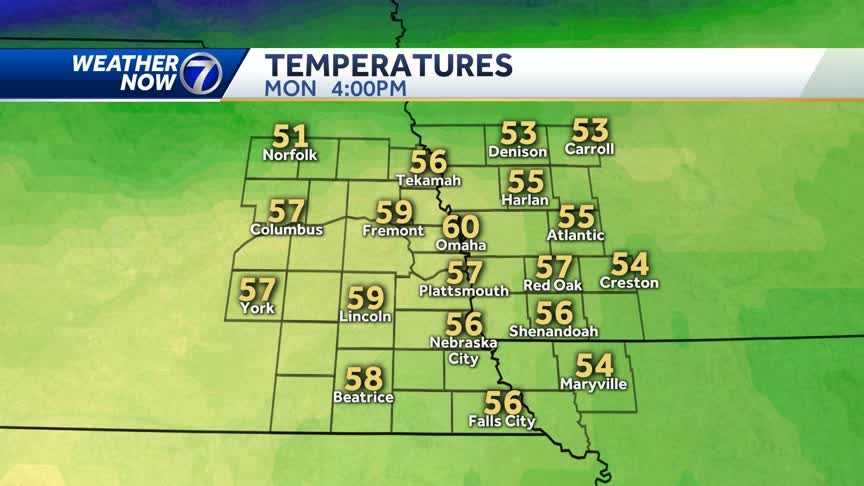 Nice today, rain tonight, and widespread rain chances mid-week