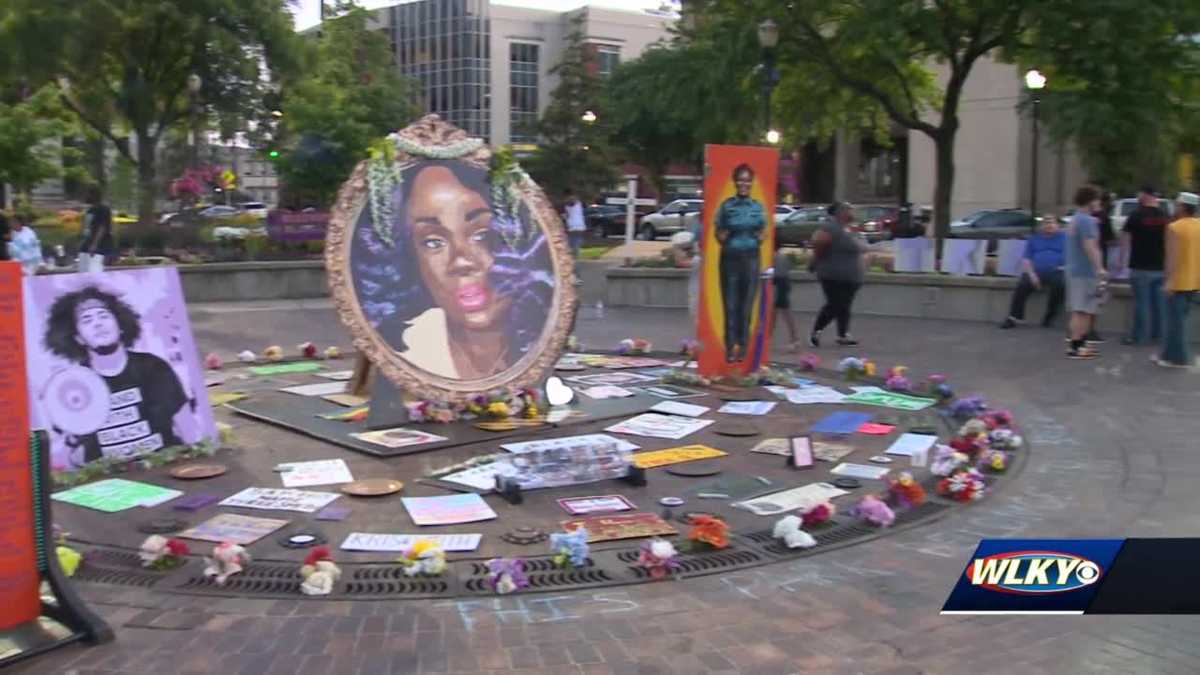 Two Year Anniversary of Taylor protests at Jefferson Square Park