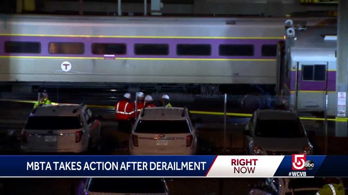 MBTA takes action after train derailment