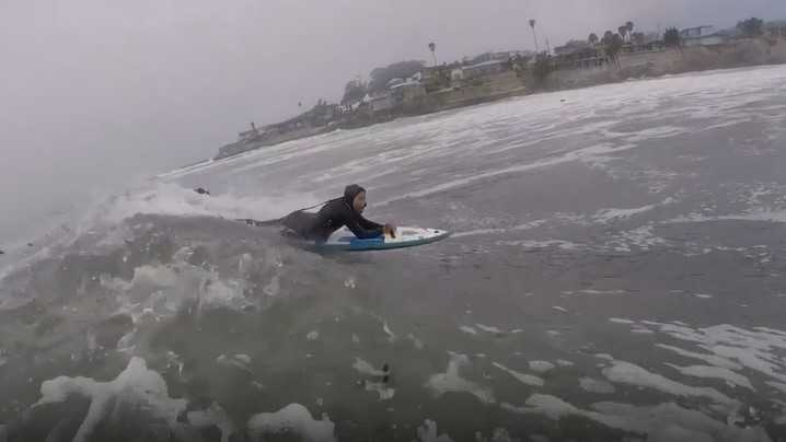 Paralyzed surfer rides the waves of life, rising to 2nd in the world in ...