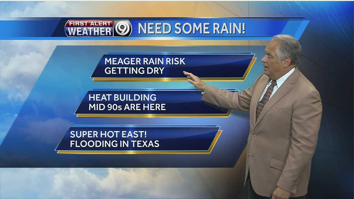 Your Wednesday looks hot, humid