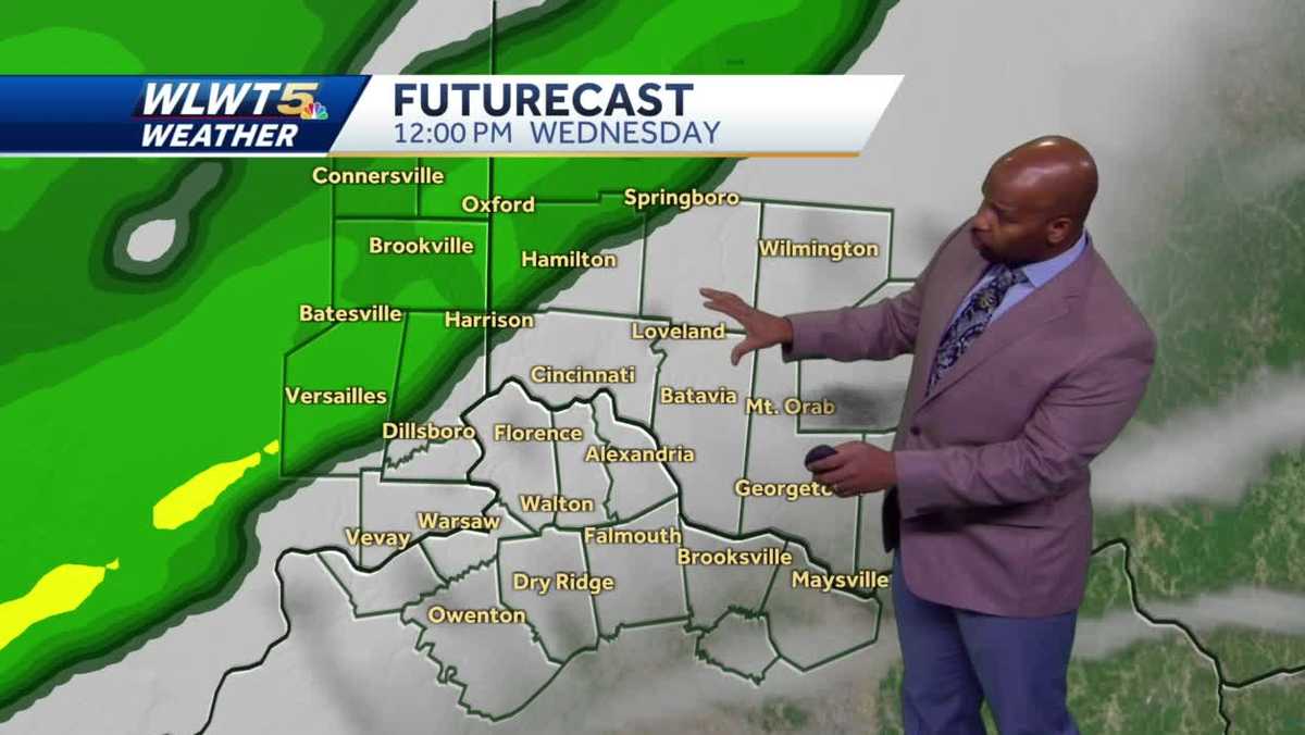 Rain Arrives Wednesday