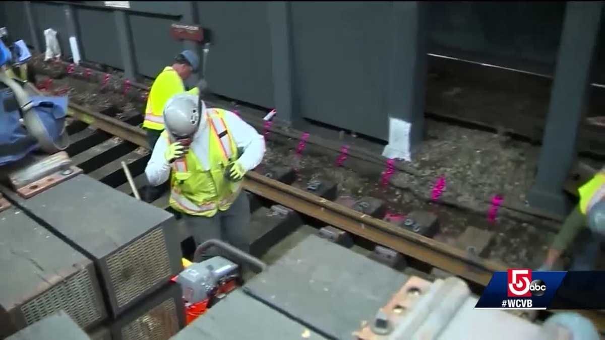 MBTA work done so far