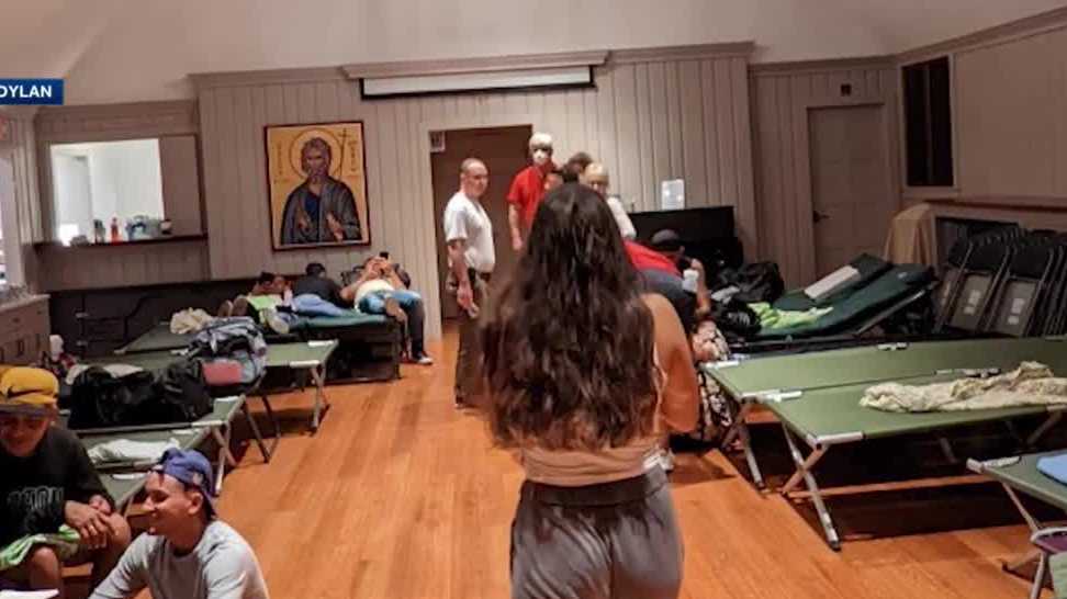 Dozens of migrants arrive on Martha's Vineyard