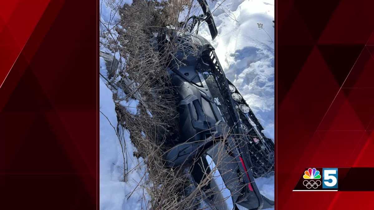 Weekend snowmobile crash in New Hampshire traps 12-year-old under vehicle
