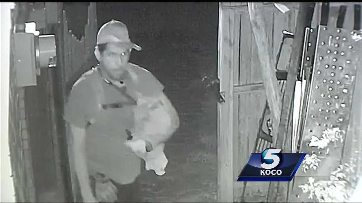 Man caught on camera stealing bikes, tools from OKC garage
