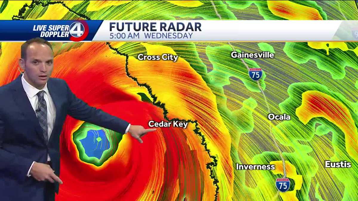 South Carolina Latest 4 P M Forecast On Tropical Storm Idalia