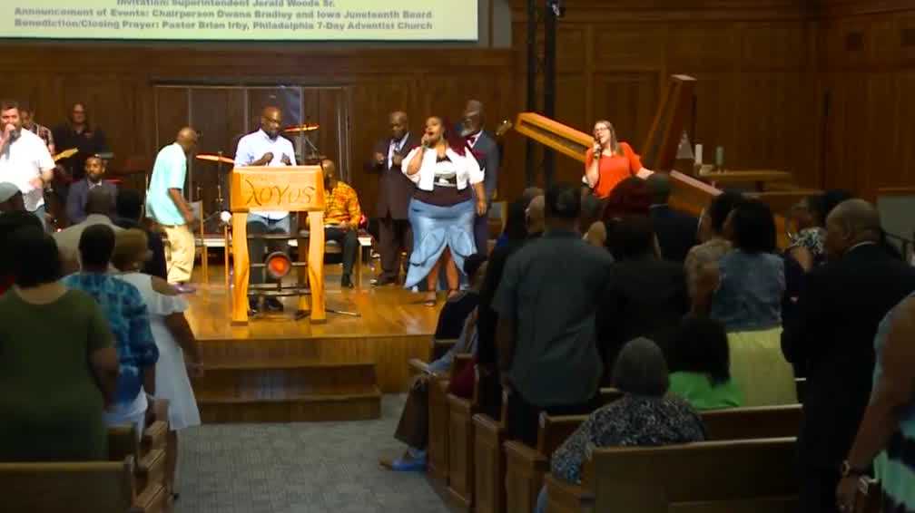 Special gospel service held for Juneteenth celebrations