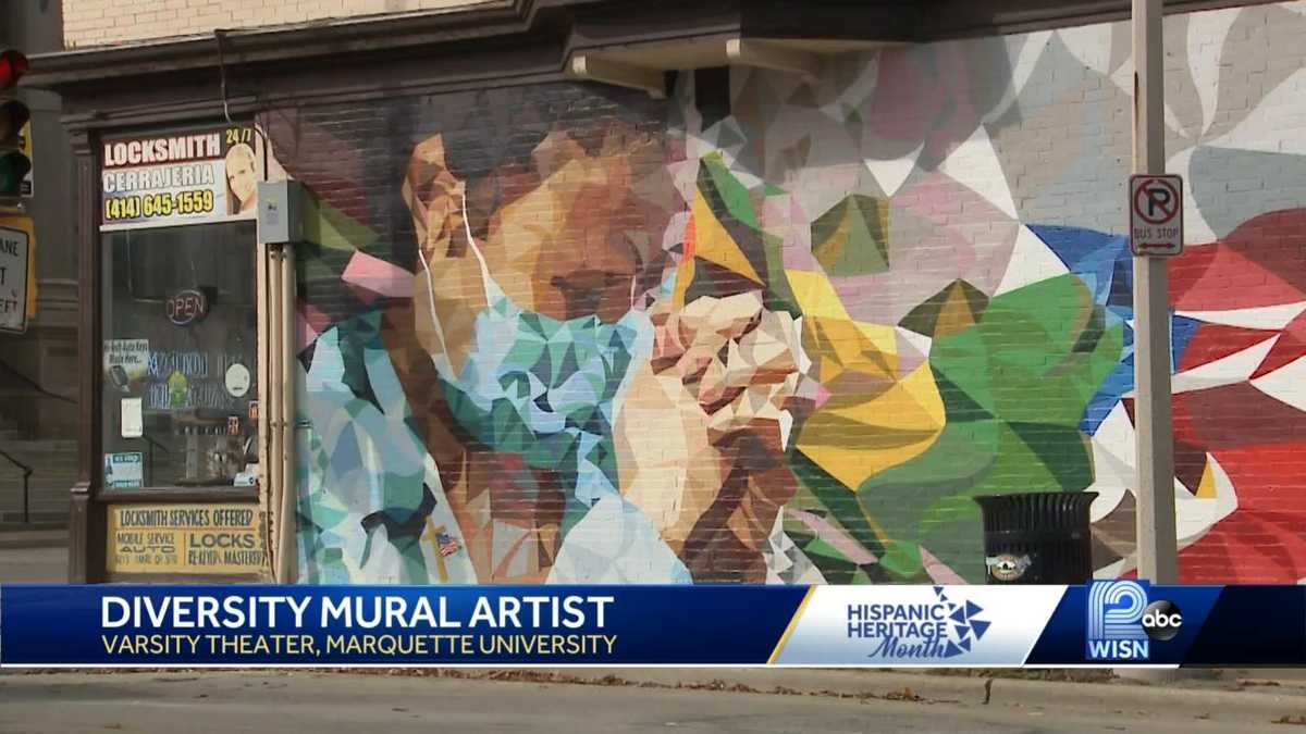 Mural artist tells stories of Wisconsin's Latinos