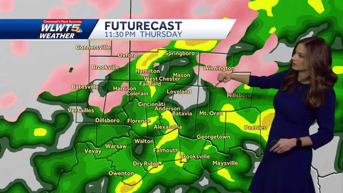 Two rounds of wet, wintry weather