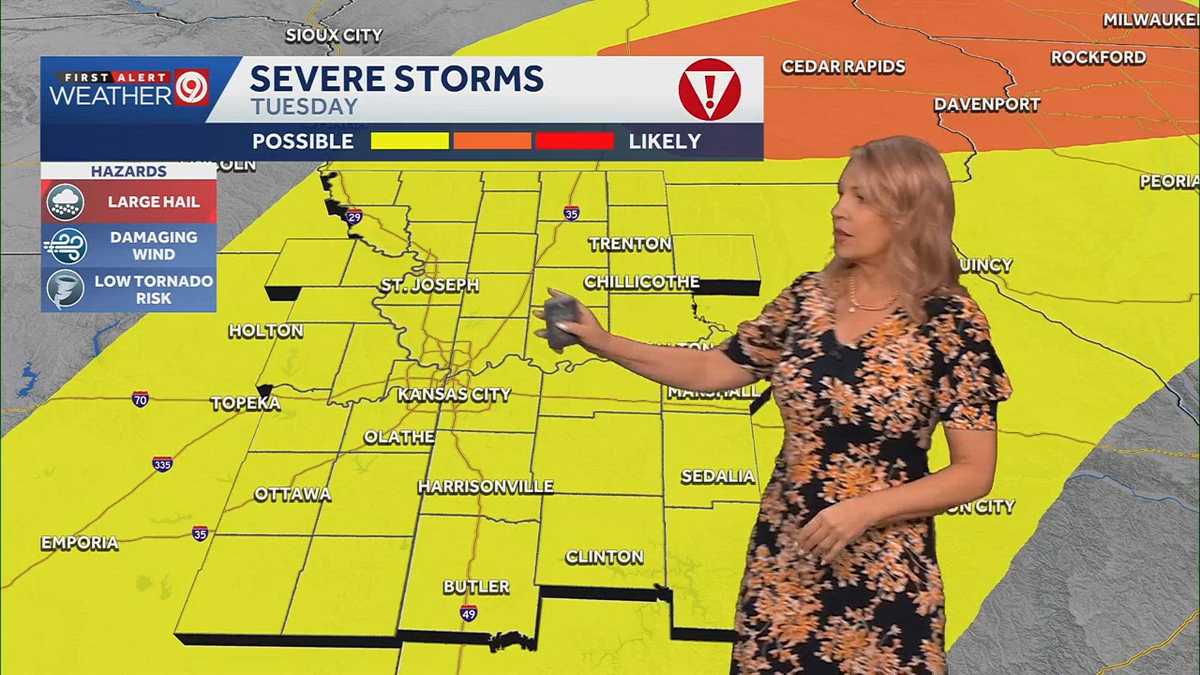 Kansas City weather: Multiple thunderstorm chances this week
