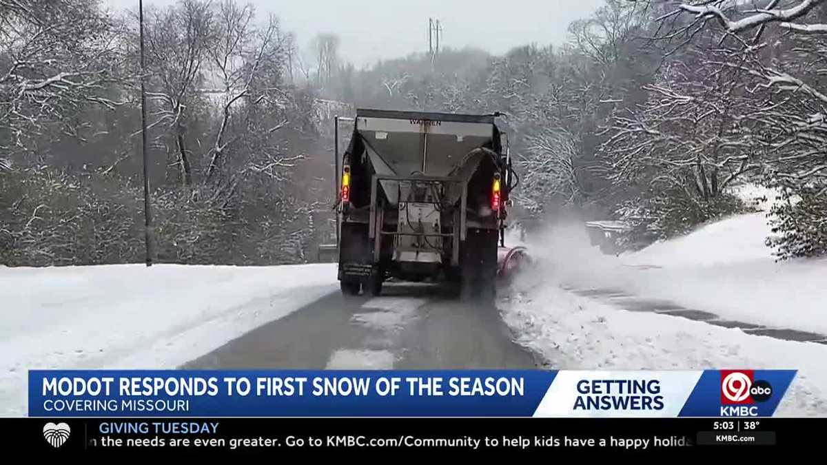 MoDOT, KDOT talk snow response after Monday road issues