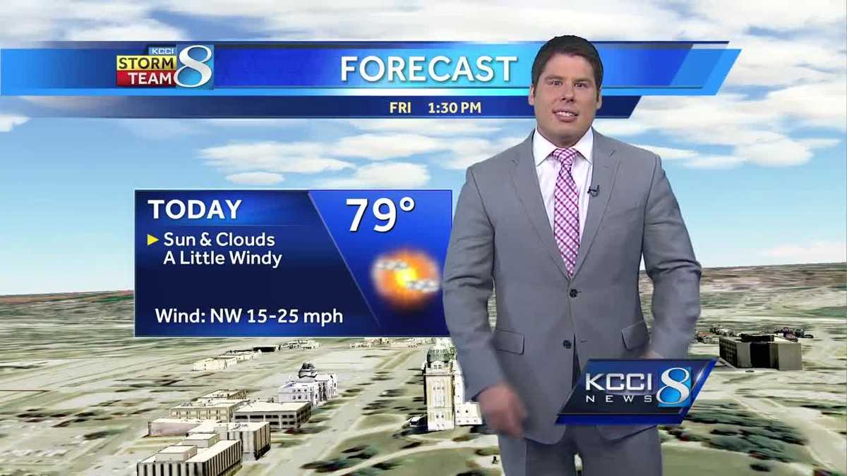 Videocast: Warm, windy weather continues