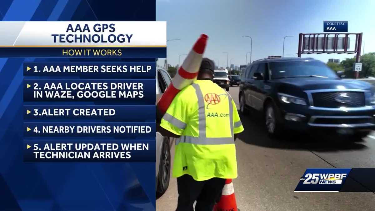 AAA roadside assistance calls to now show up on GPSes to reduce deaths