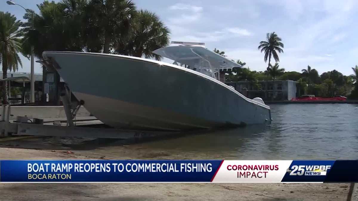 Boat ramp opens to commercial fishing