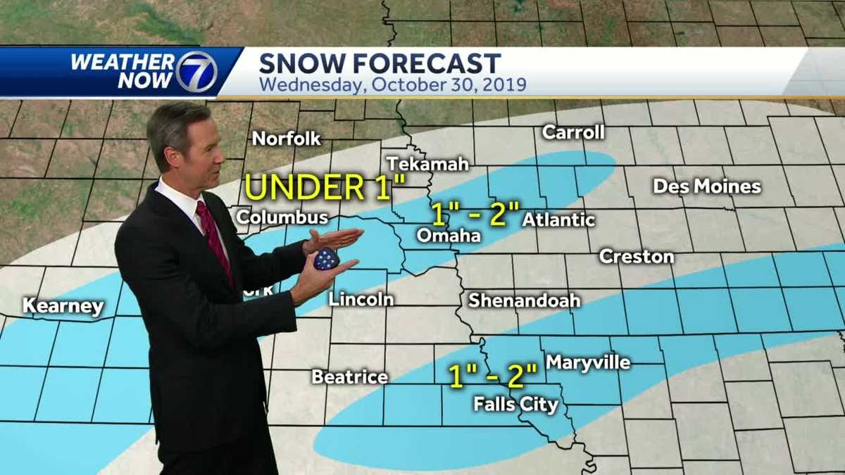 Snow for Wednesday