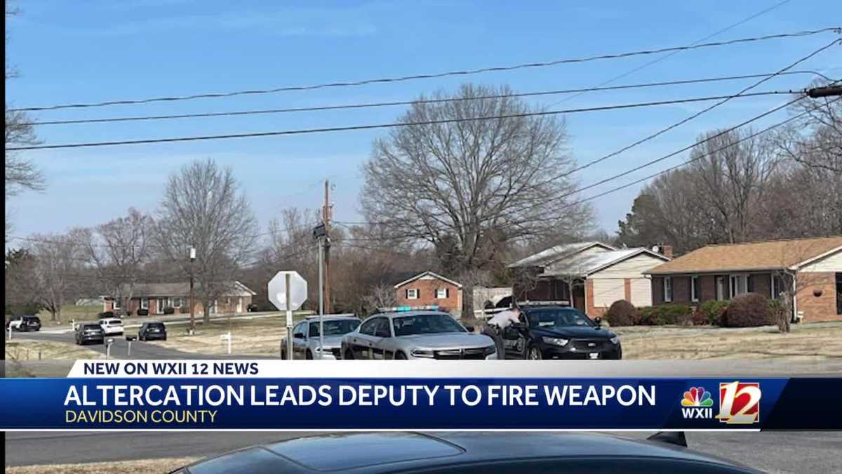 Davidson County residents react to suspect shot by deputy in neighborhood