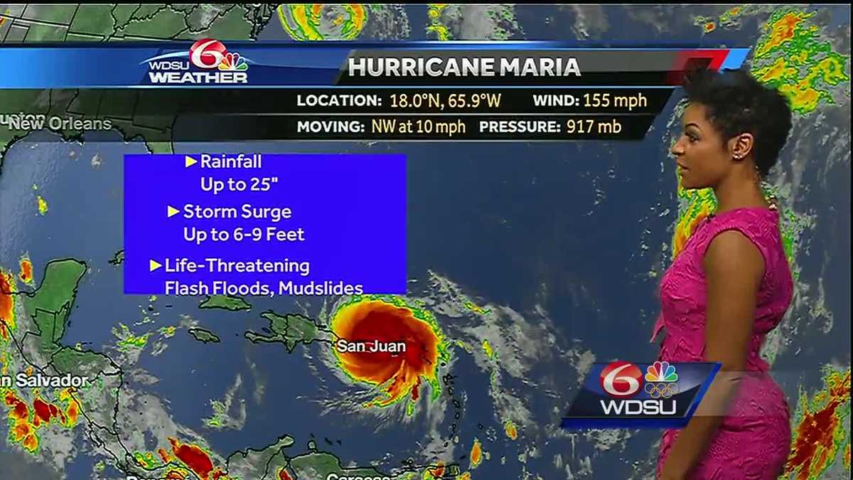 Wednesday: Latest on Maria; fall arrives Friday