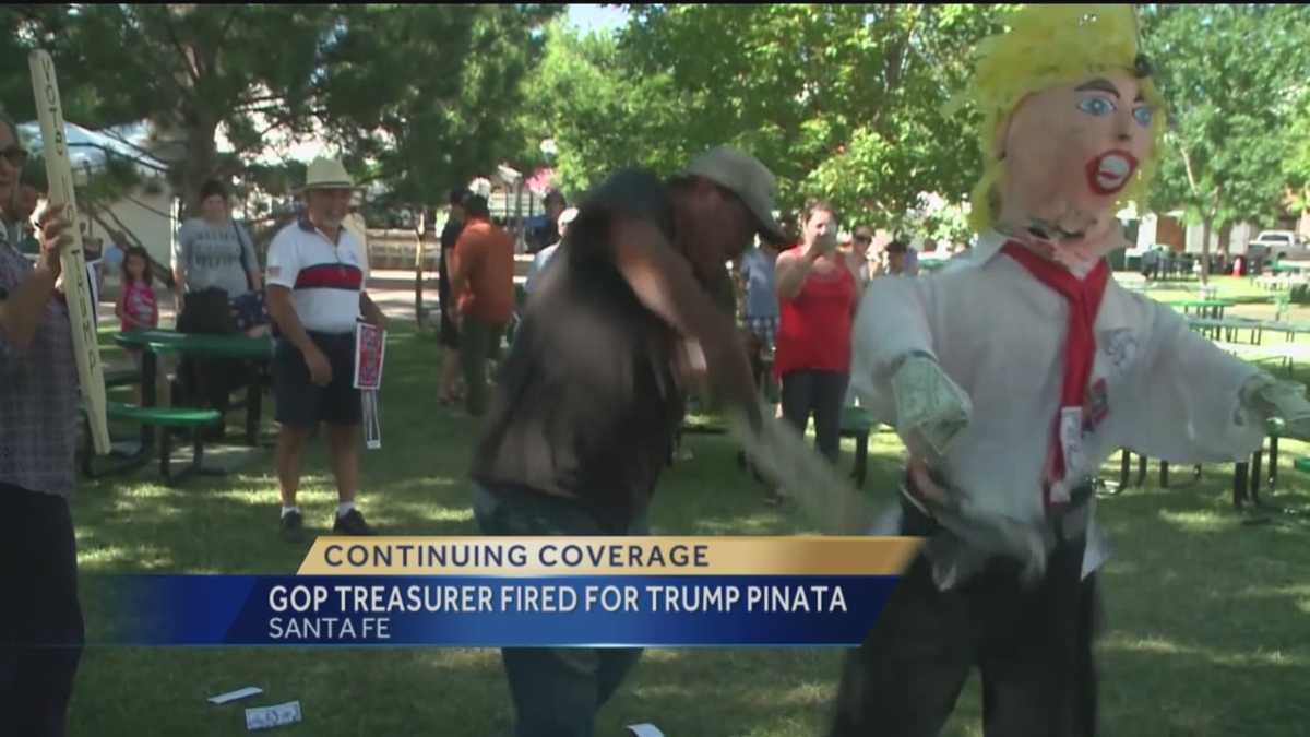 Official loses job because of Trump pinata