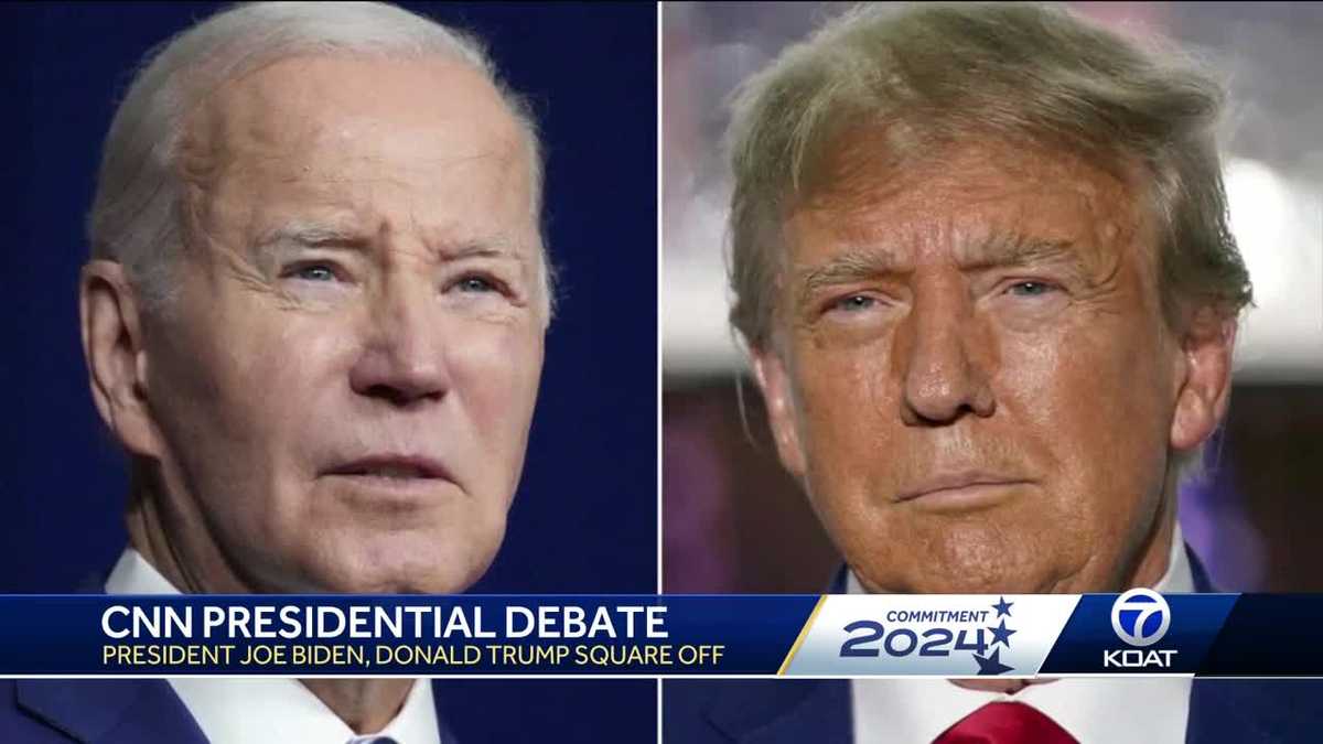 First 2024 Presidential Debate: Time and how to watch