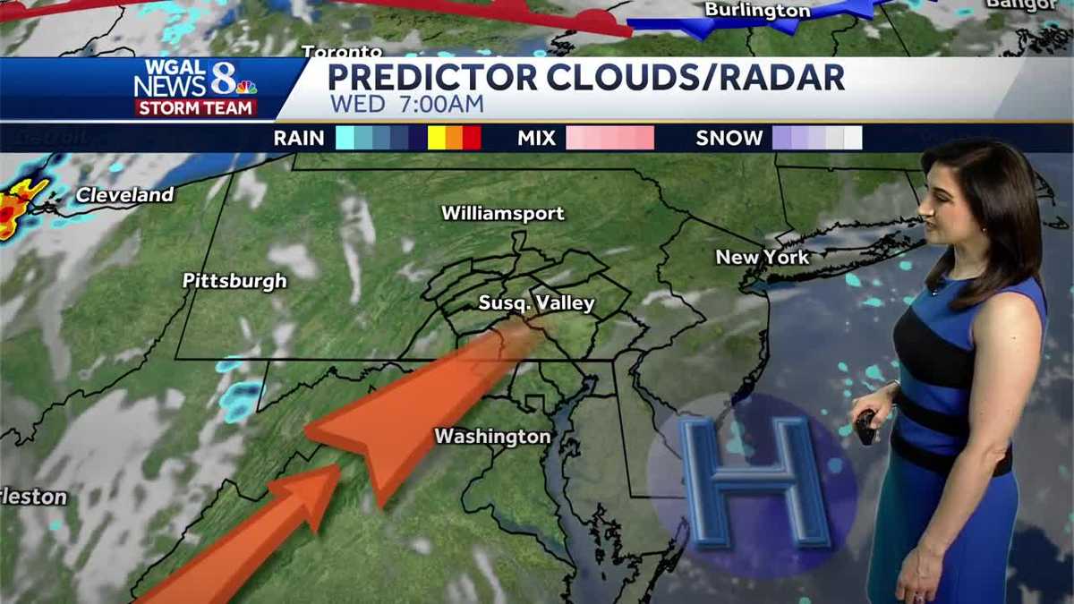 Warm and sticky today, hottest day of the week tomorrow in south ...