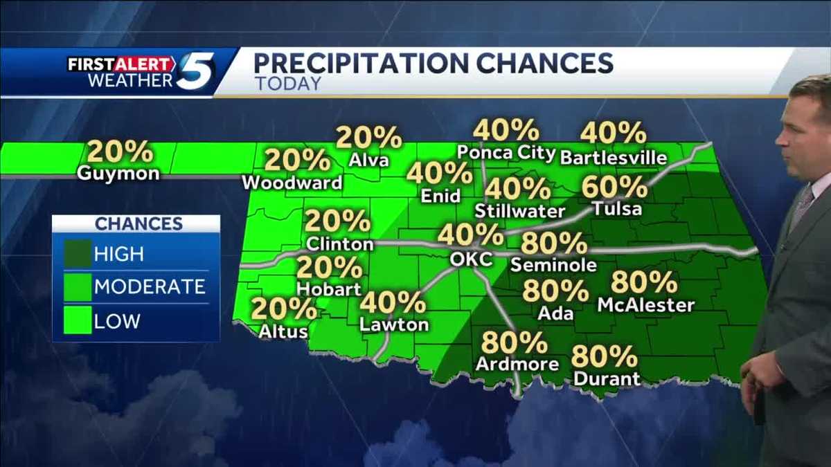 Forecast: Rain Chances Today