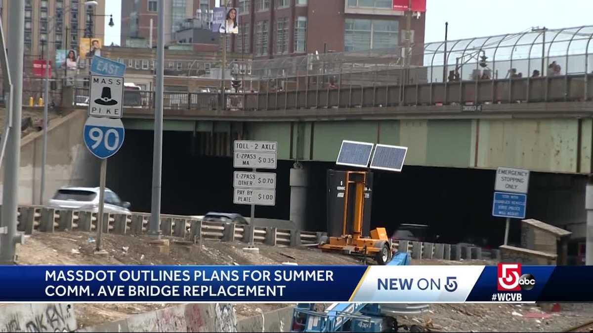 MassDOT outlines plans for summer Comm. Ave Bridge replacement