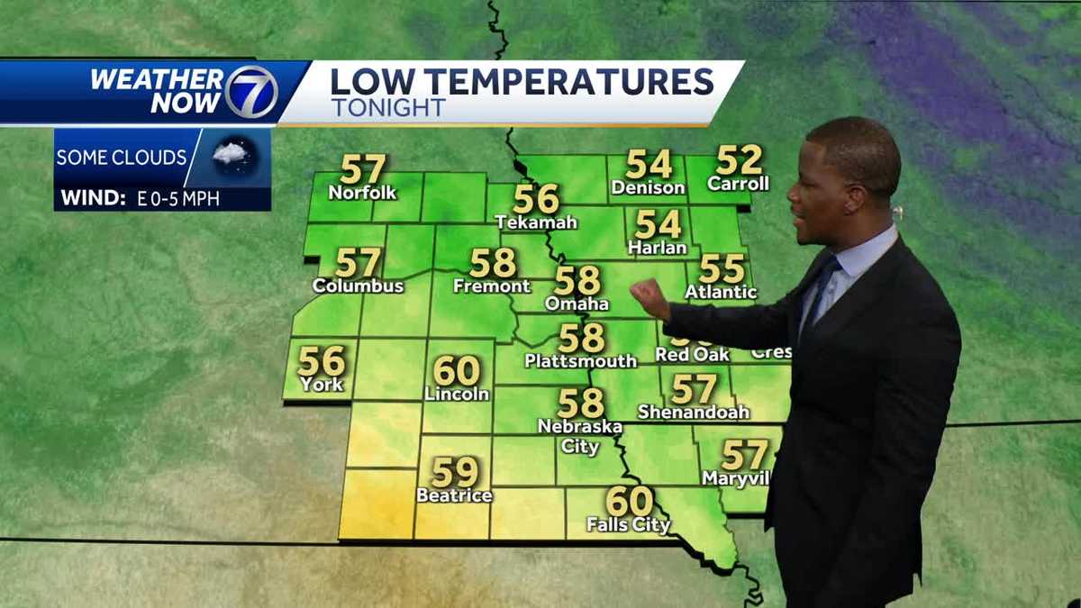 A few rain chances: September 7 Omaha
