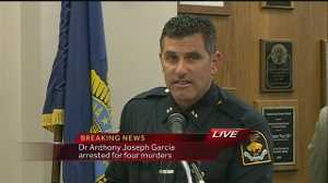 Raw video: Police announce arrest in Brumback-Hunter murders