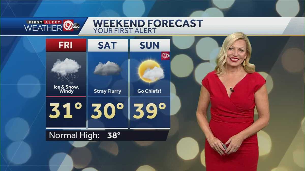 FIRST ALERT FORECAST: Winter storm brings snow, freezing mix to metro ...