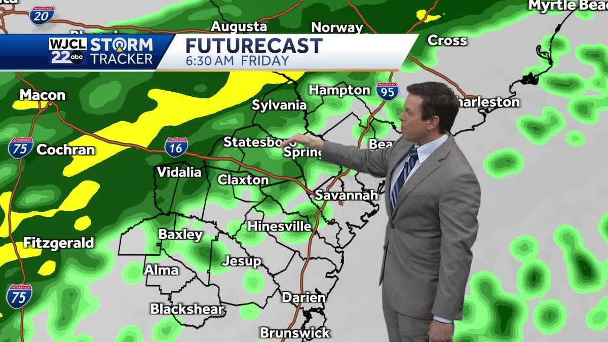 Rain and cooler weather is on the way