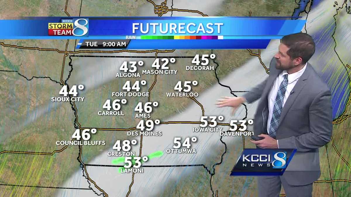 Videocast: Cold front rolls through this morning