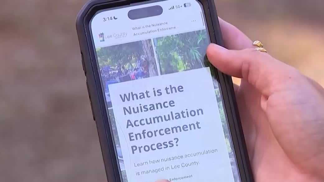 Lee County introduces map to track nuisance properties - WBBH