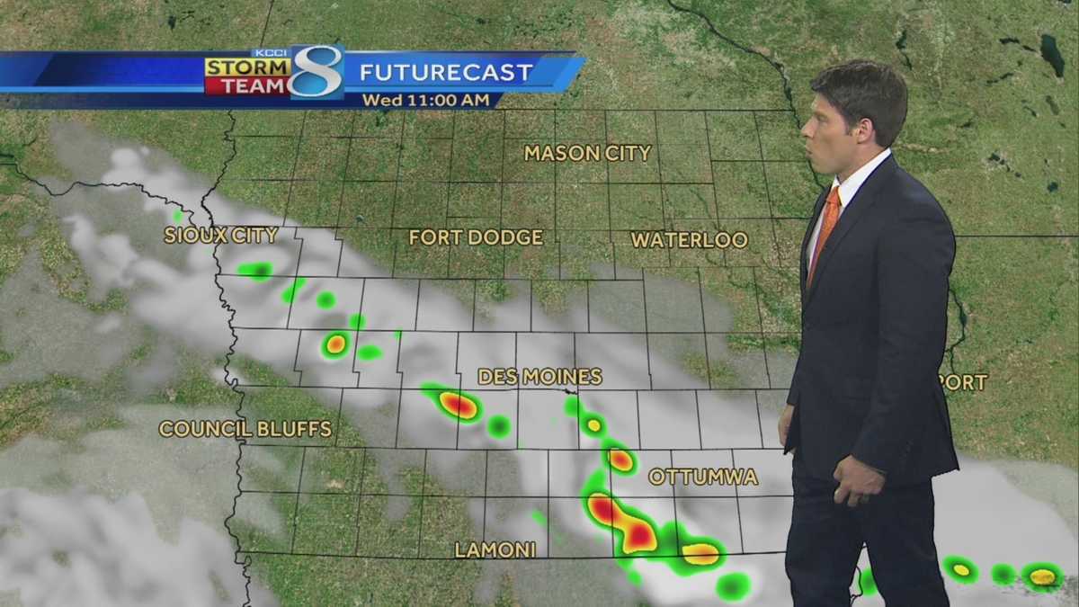 Storms possible for central Iowa