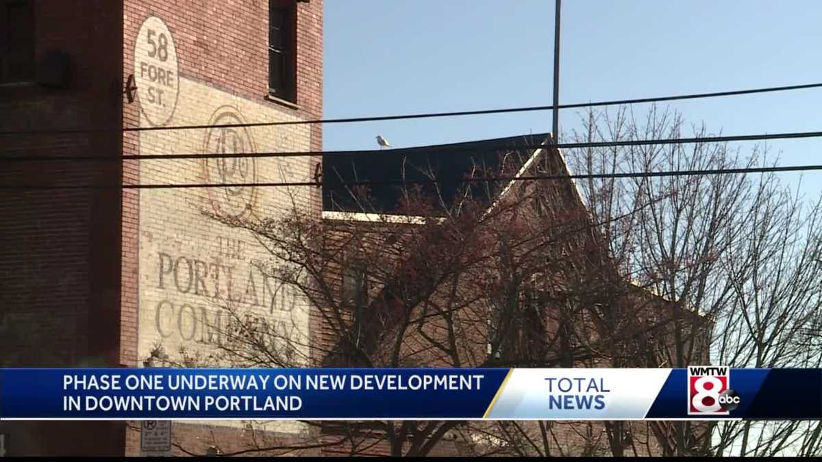Phase one begins on Portland Foreside development project