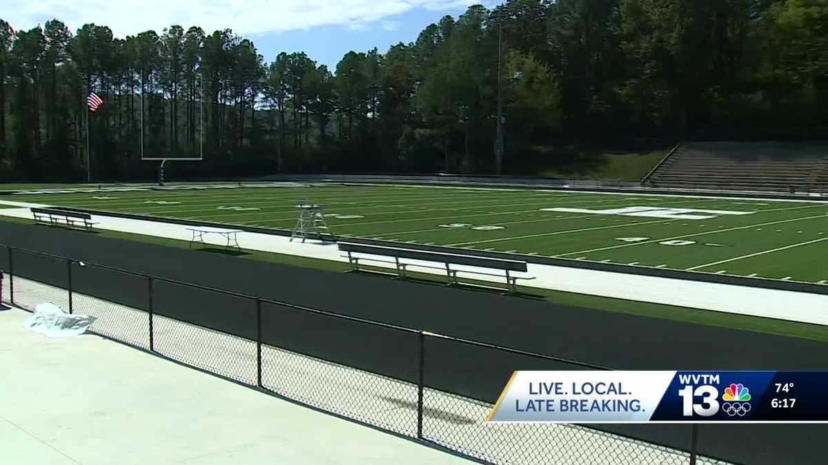 Alabama high school first in the US to use Heisman Trophy logo on field