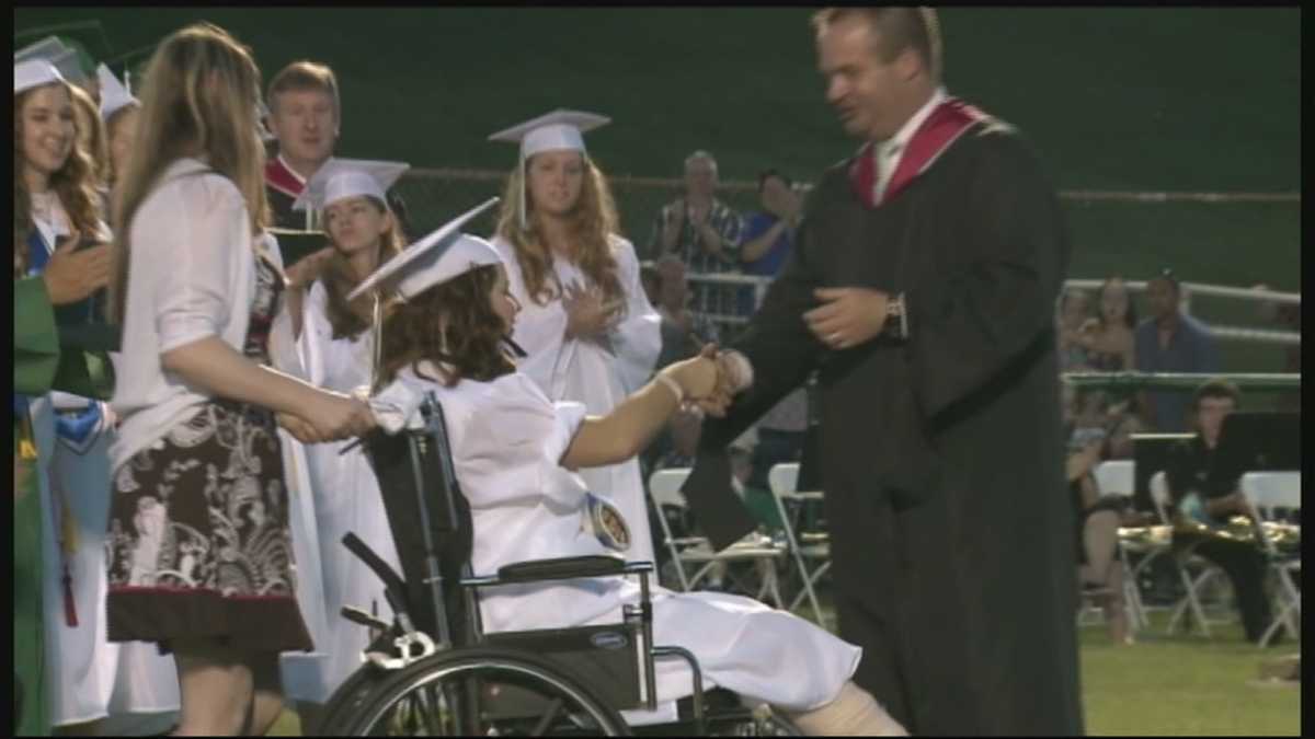 Meade County teenager recovering from severe accident gets graduation ...