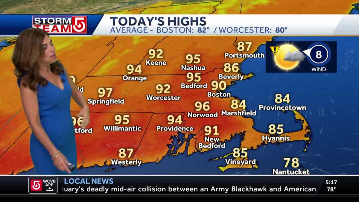 Video: 1 more day of sweltering heat