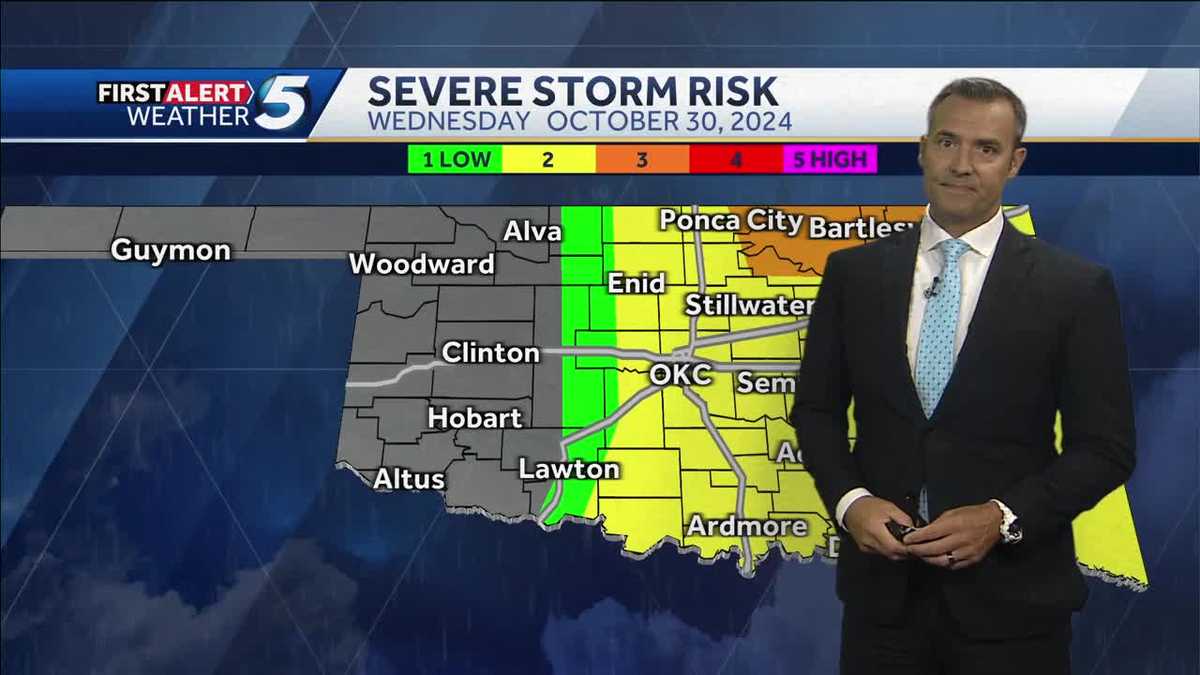 FORECAST: Severe storms likely later