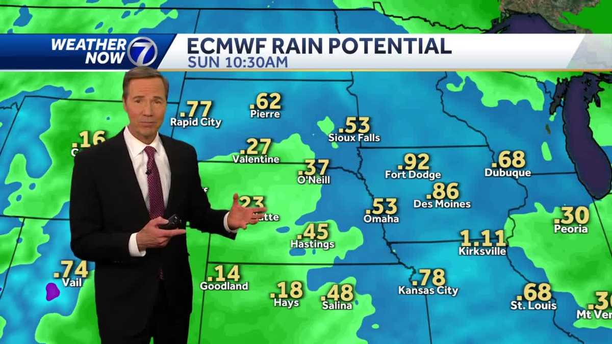 Monday evening March 6 Omaha weather