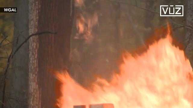 Man makes heroic rescue in propane truck fire