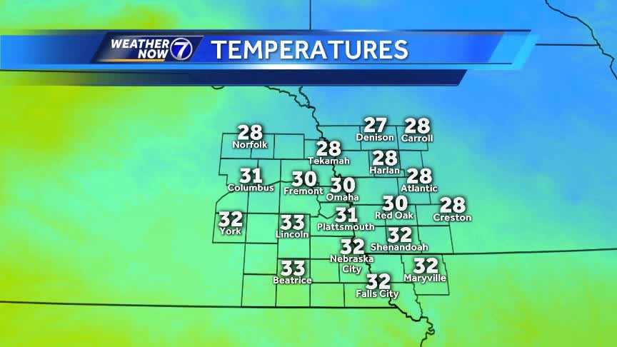 Sunny and cool Friday afternoon, warm up coming this weekend