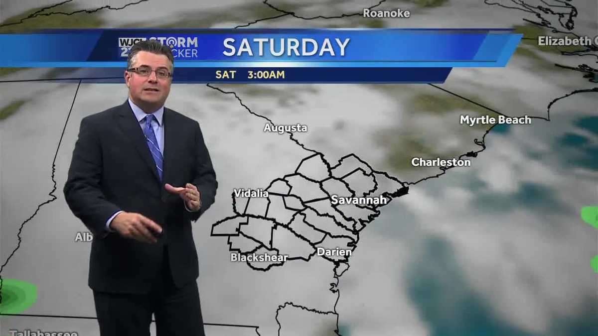 A stormy weekend ahead